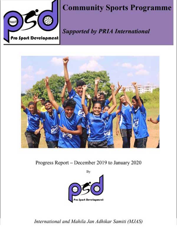 Sports for Development Programmes